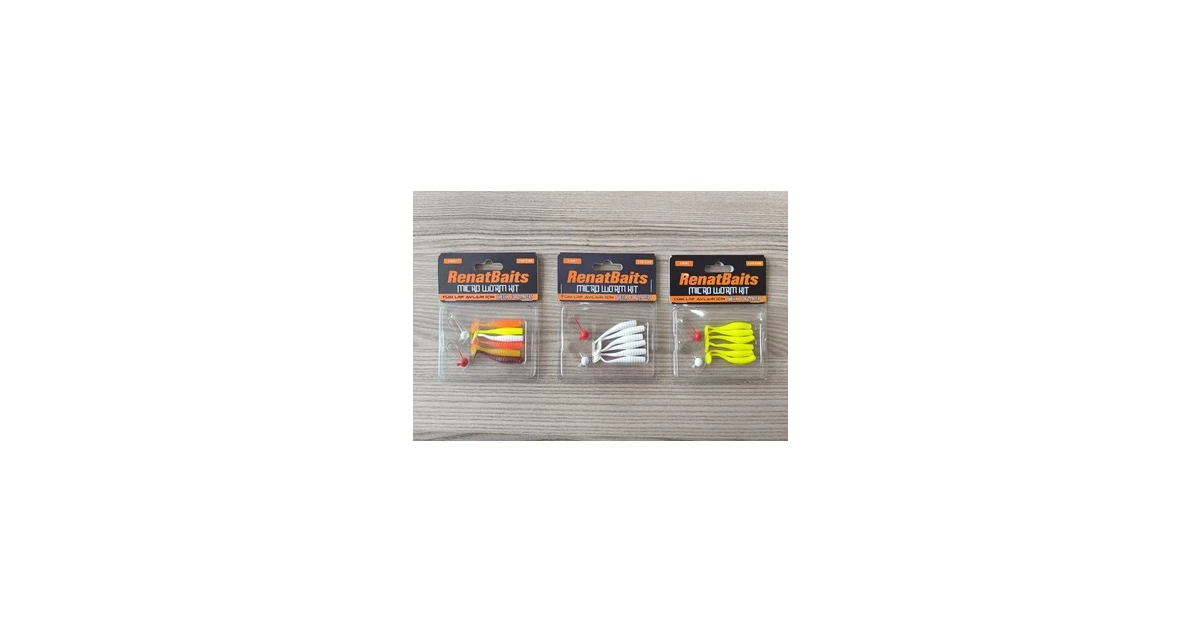 Renat Baits Micro Worm Kit LRF - Mix | Avfoni