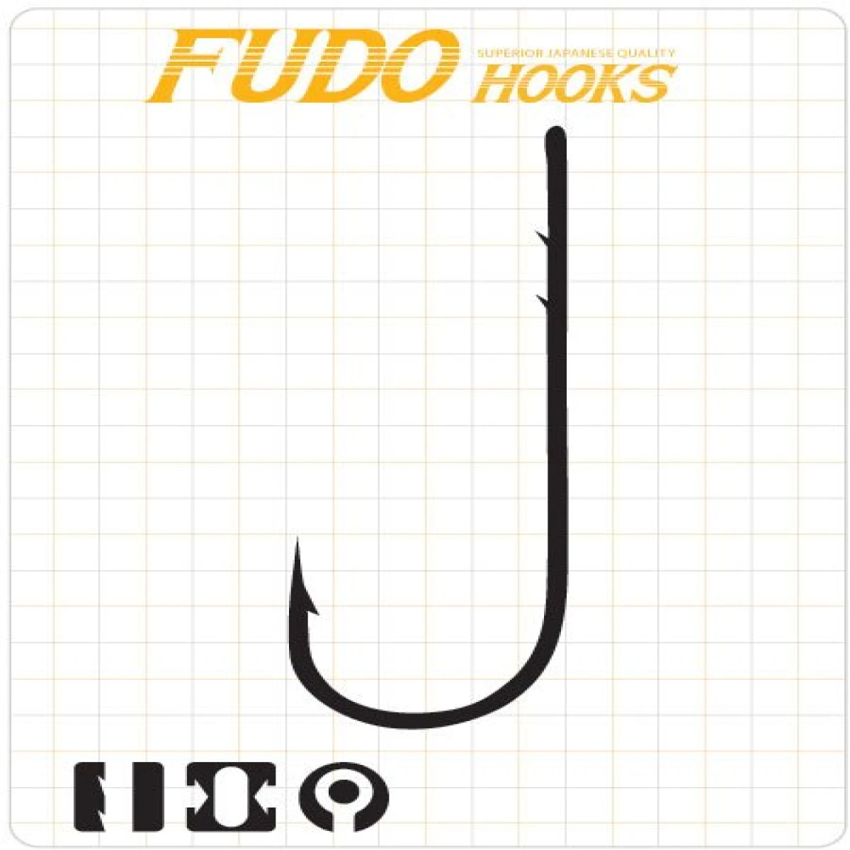 Fudo 6101 Worm SSB Black Nikel Uzun Pala Tırnaklı İğne 2